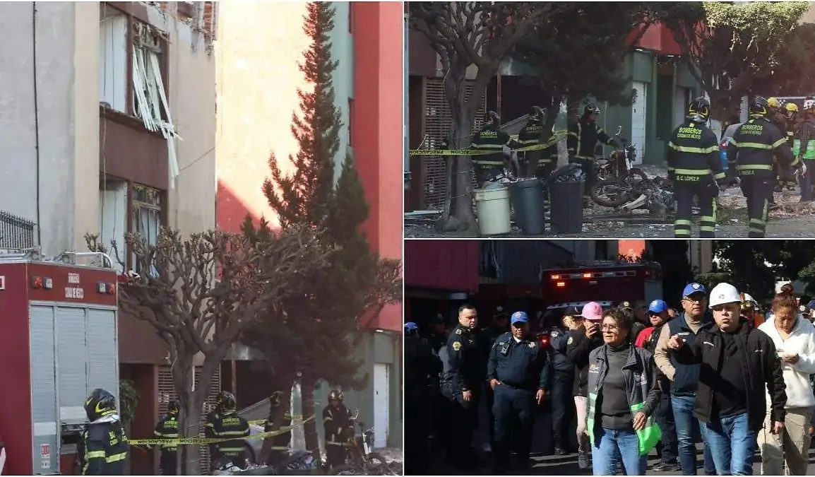 Gas explosion in Paseos de Taxqueña building leaves five injured and ...