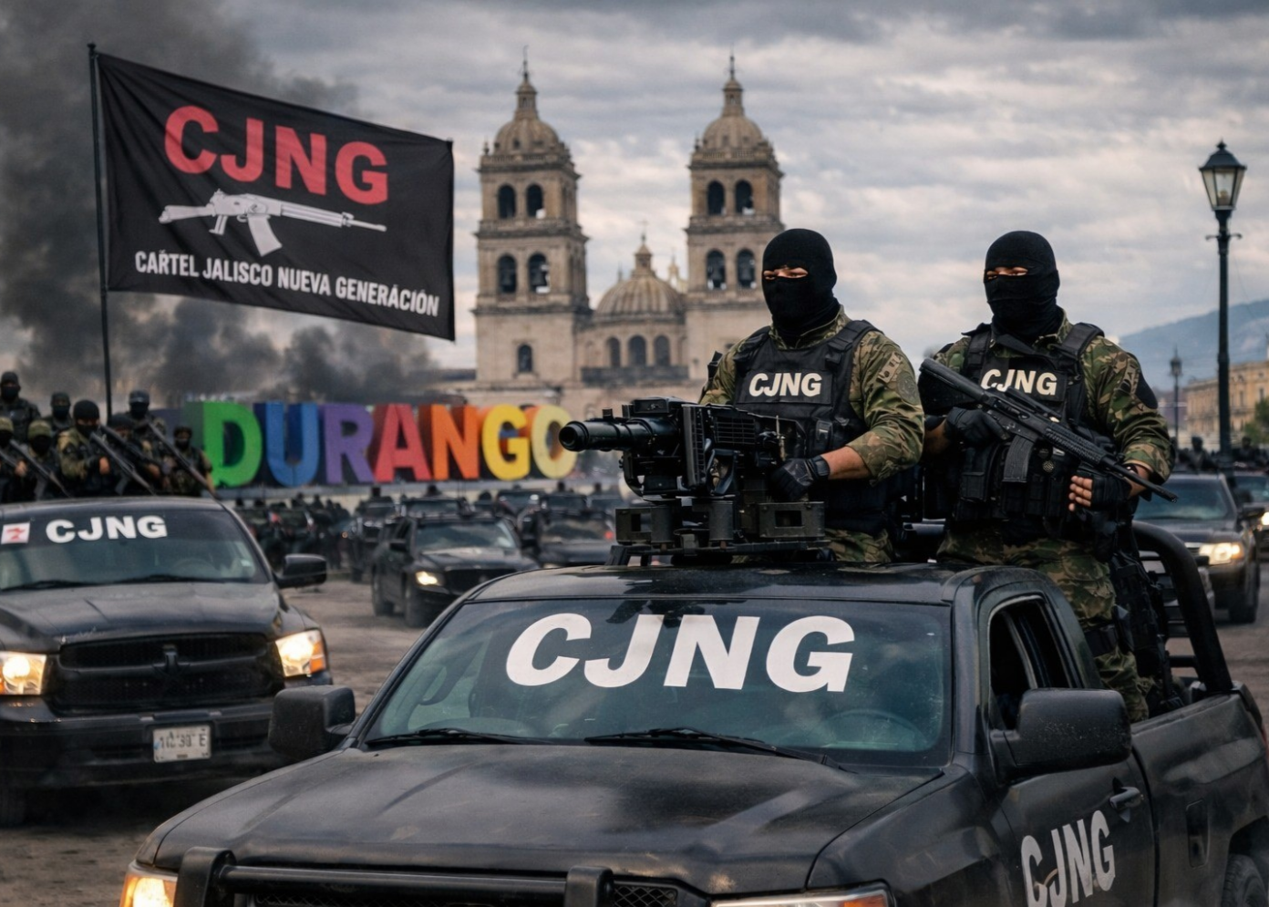 CJNG Bursts into Durango with Banners Declaring War on “Mayito Flaco ...