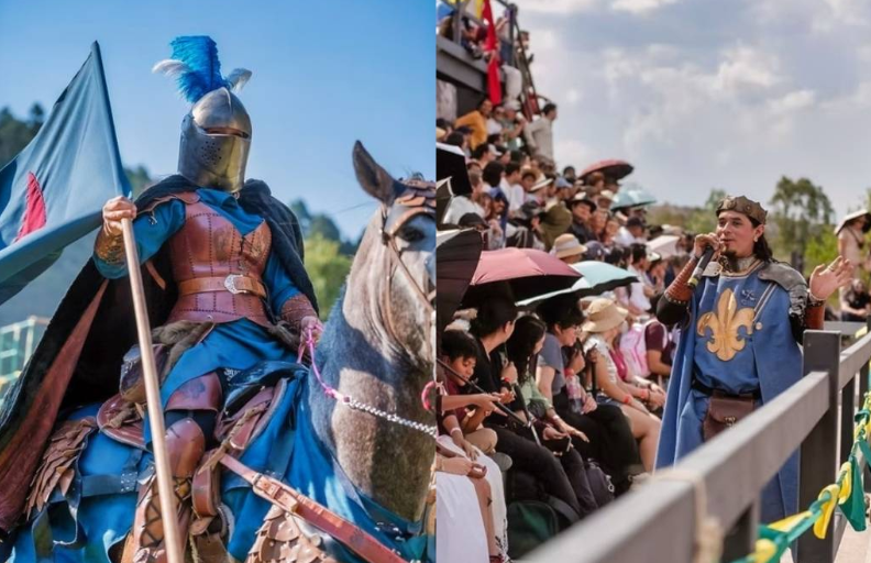 A 2-for-1 deal! Wine, mead, and medieval knights take over this ...